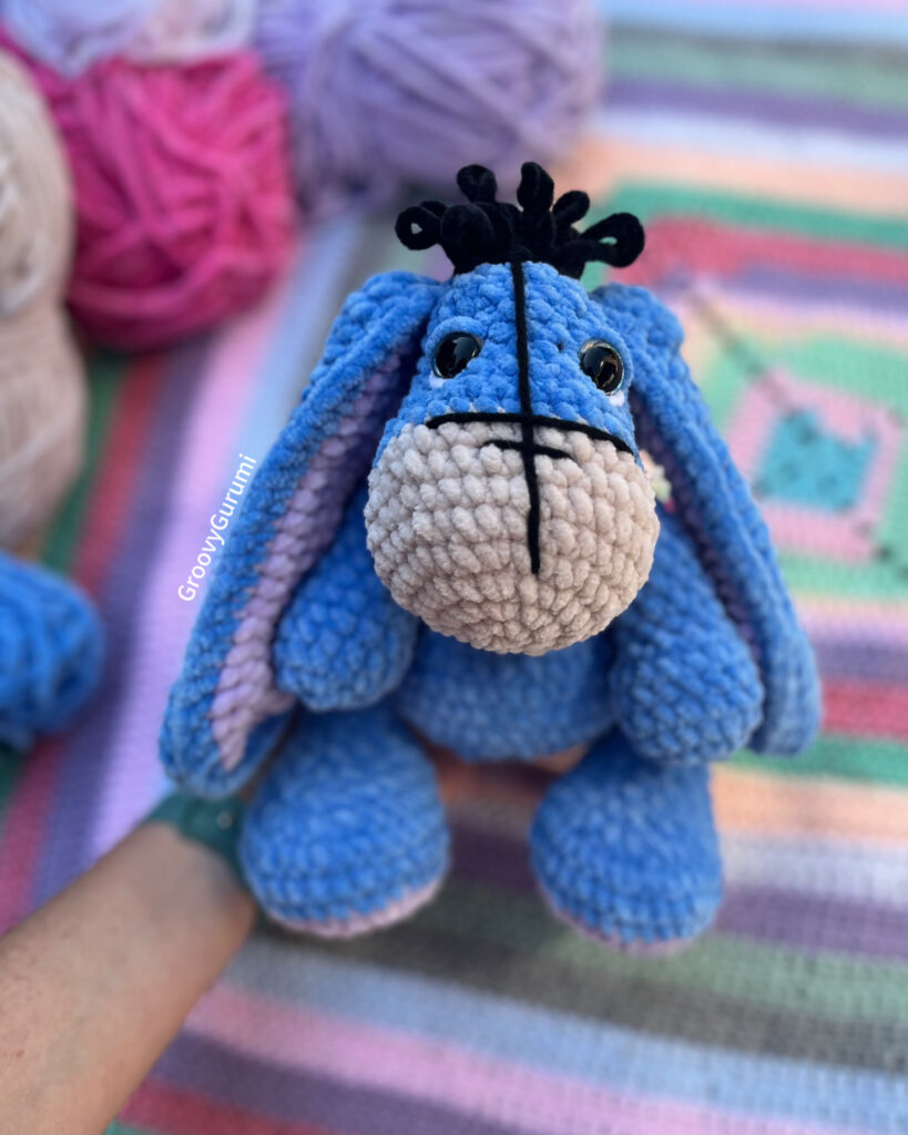 Eeyore Crochet Plushie - Moksi