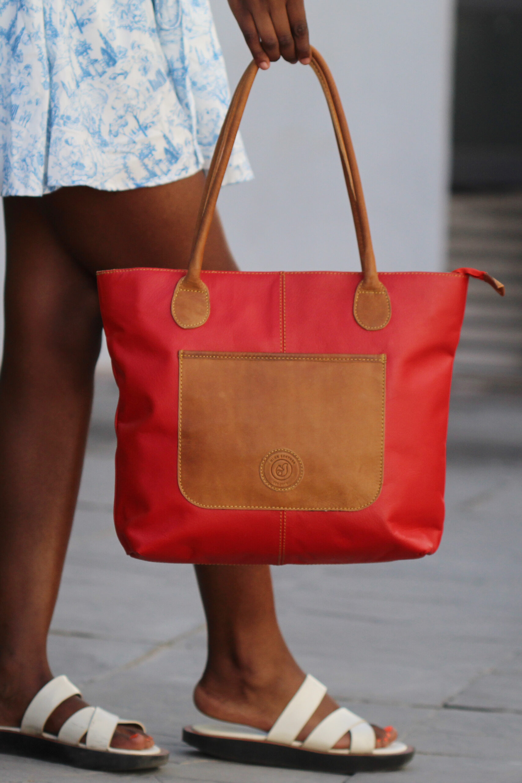 Ruby Leather Handbag Combo - Moksi