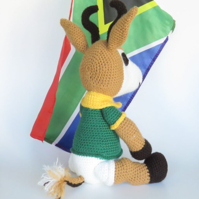 Springbok Mascot - Moksi