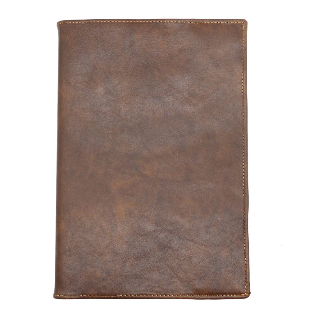 Leather A4 Book Cover - Moksi