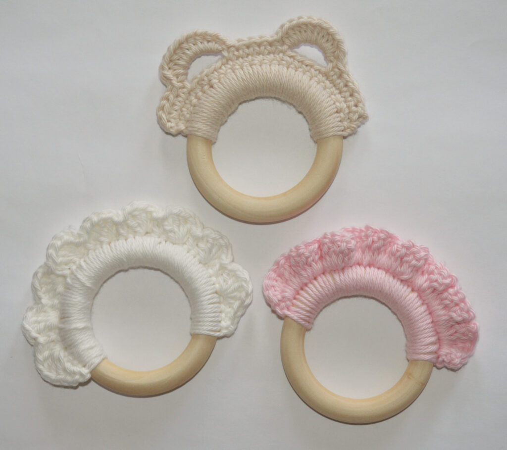 Baby Teething Rings – Blossom - Moksi
