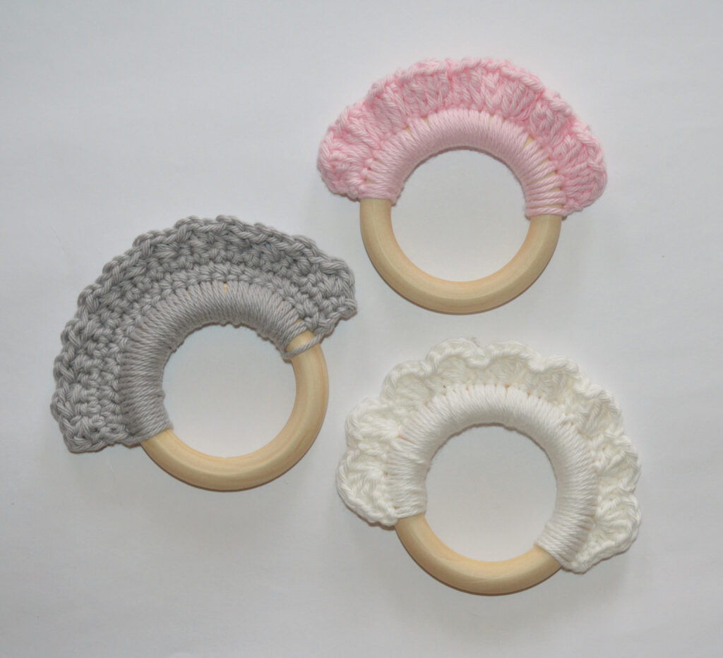 Baby Teething Rings – Sherbert - Moksi