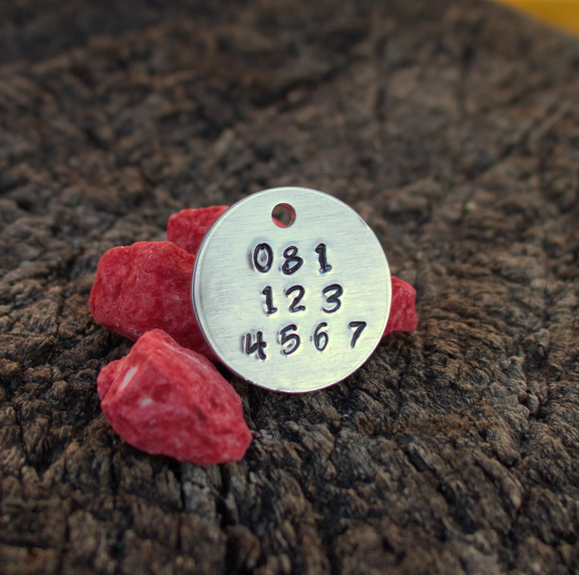 Personalised Cat ID Tag – Cat Design - Moksi