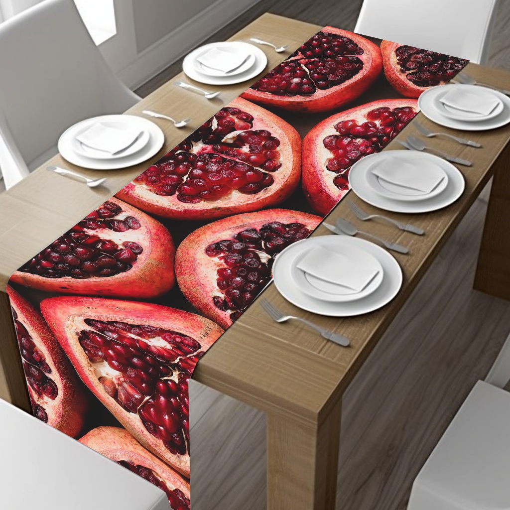Pomegranate Table Runner - Moksi