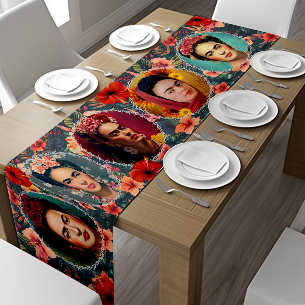 Frida Kahlo Table Runners - Moksi