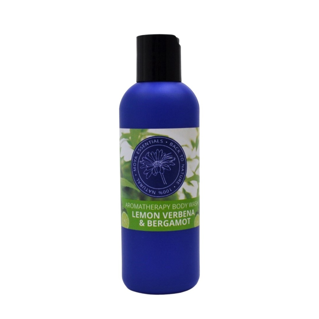 Body Wash - Lemon Verbena and Bergamot 200ml - Moksi