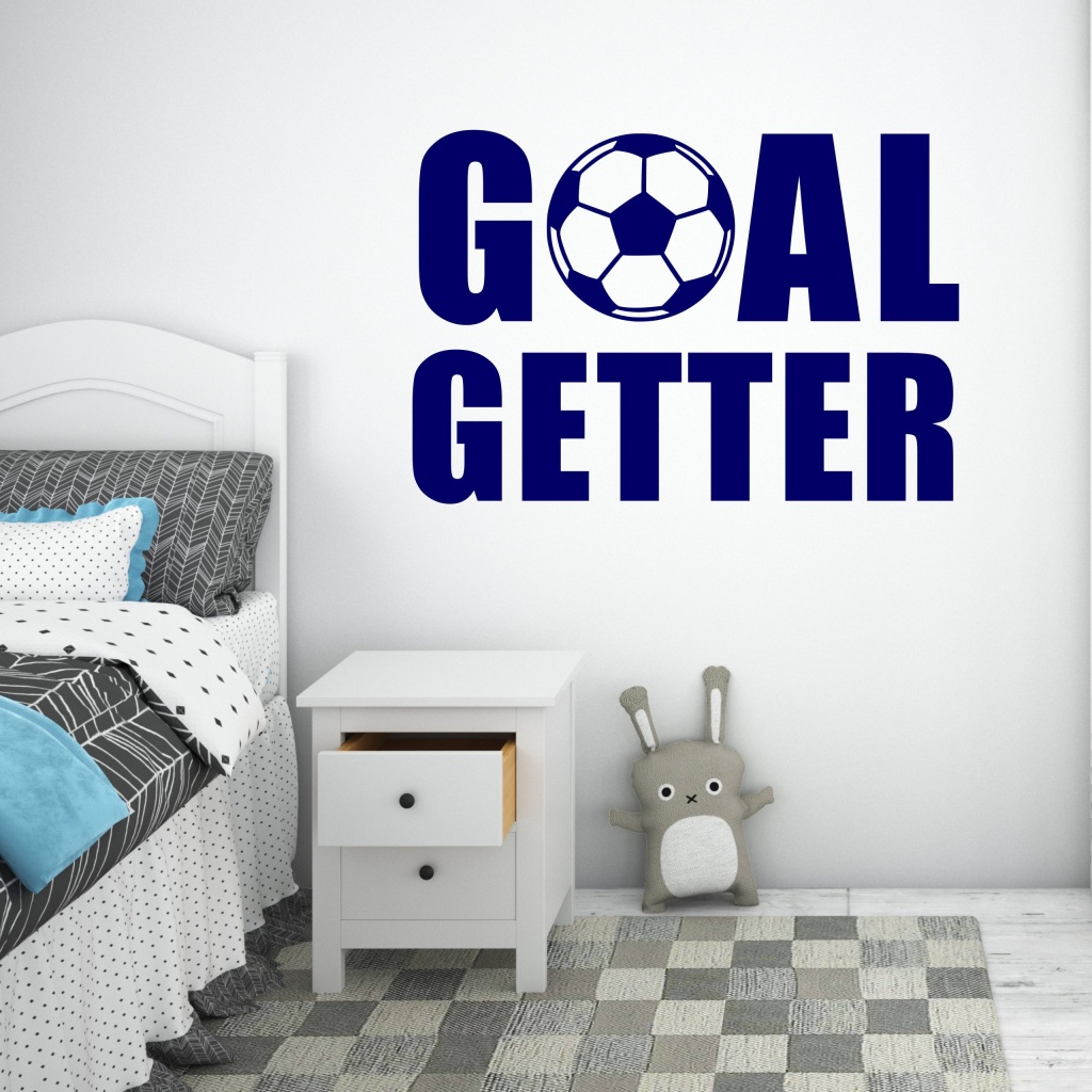 Goal Getter Wall Vinyl Wall Sticker - Moksi