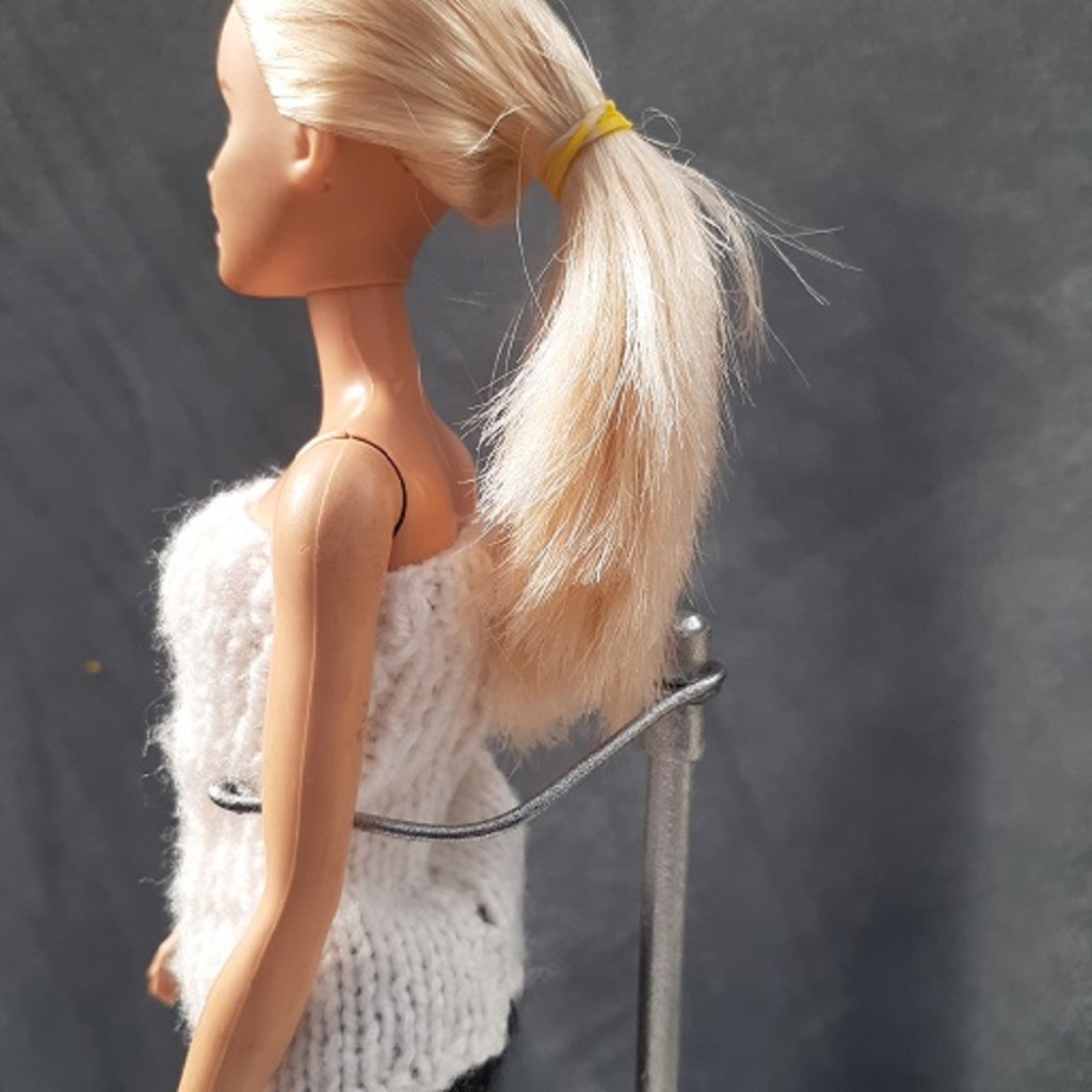 Barbie Doll Stand - Curved Base - Moksi