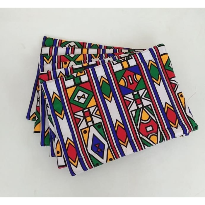 Ndebele Print Placemats - Moksi