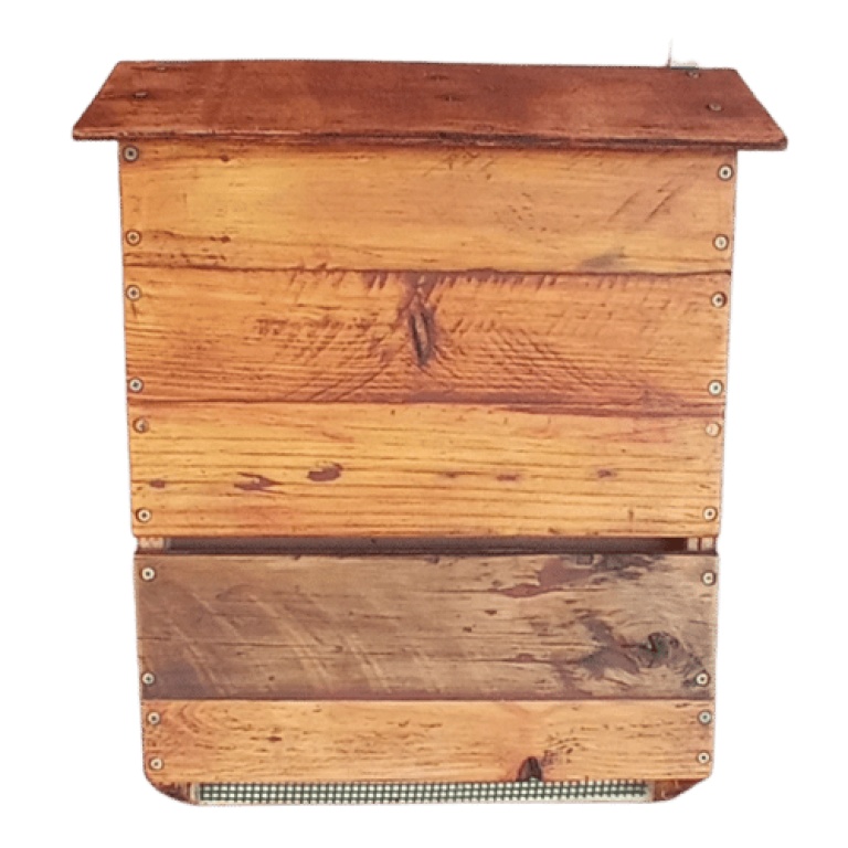 Wooden Bat Box - Three Chambers - Moksi