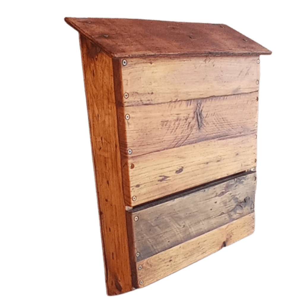 Wooden Bat Box - Three Chambers - Moksi