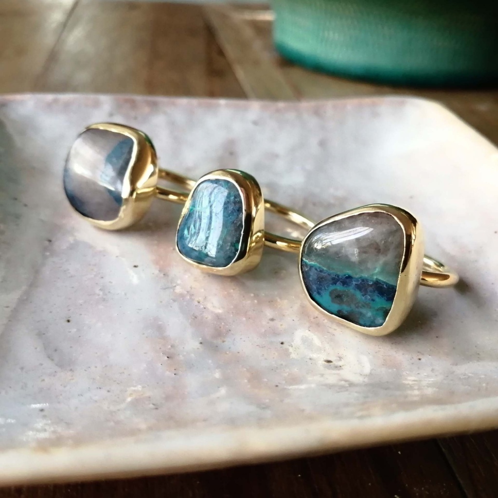 Stone Bezel Ring - Moksi