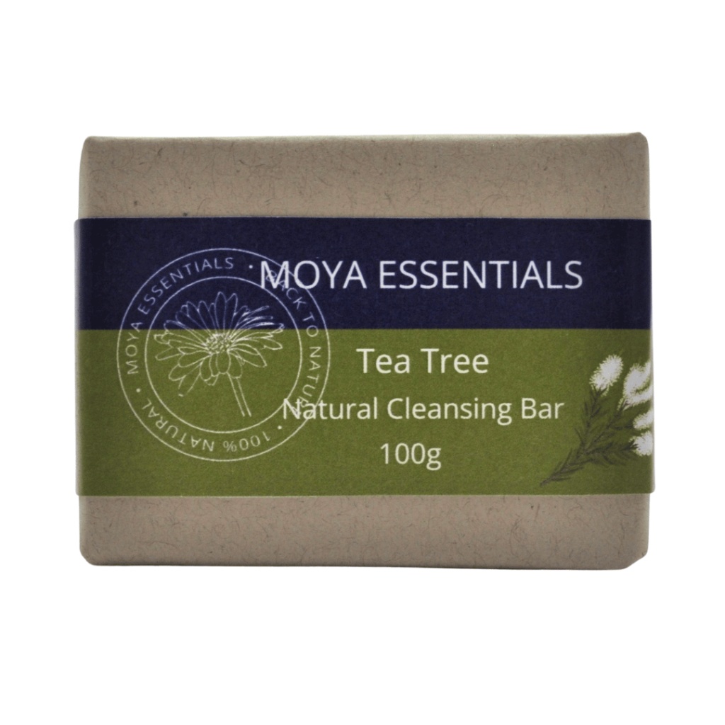 Tea Tree Natural Cleansing Bar 100g - Moksi