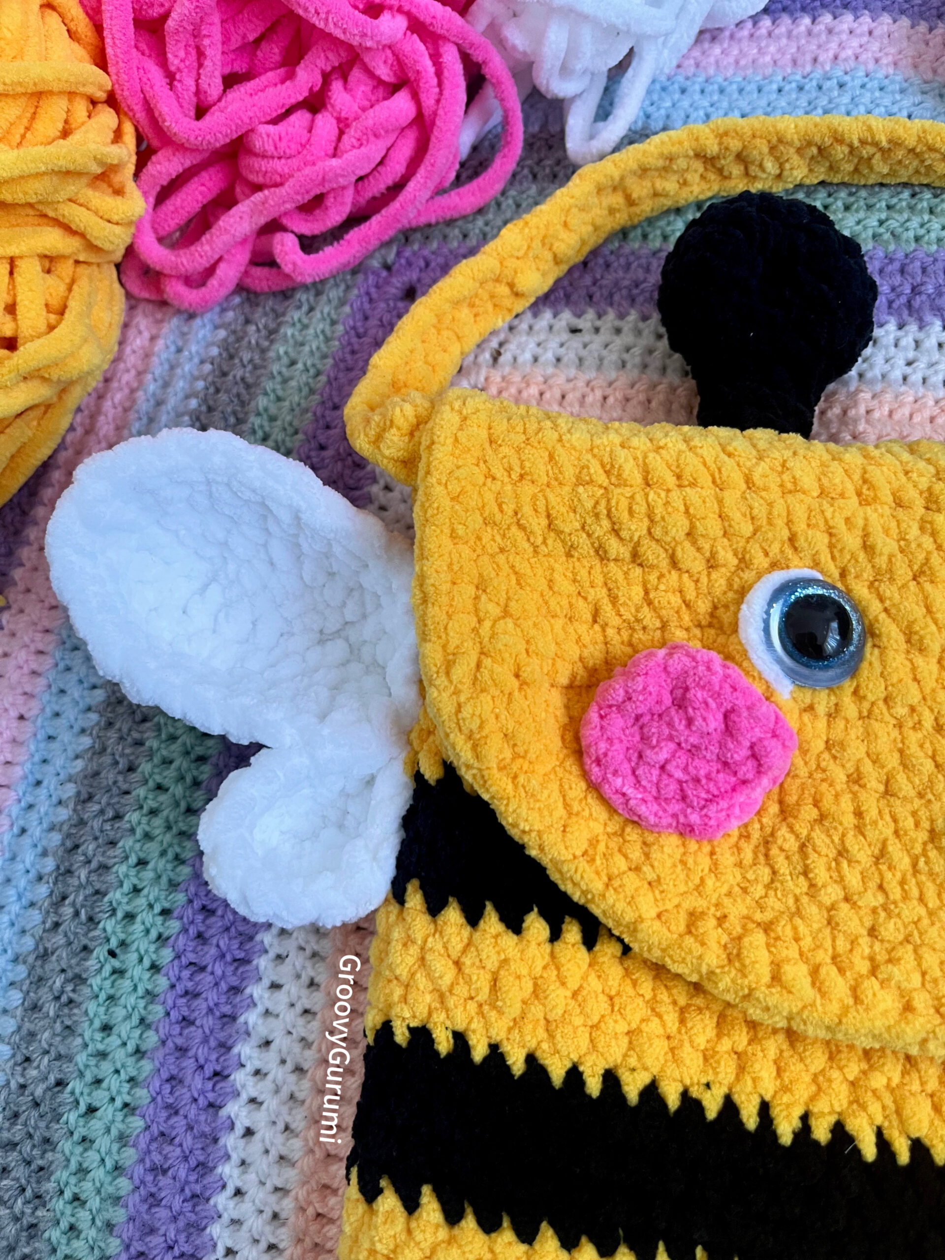 Crochet Bee-Bag - Moksi