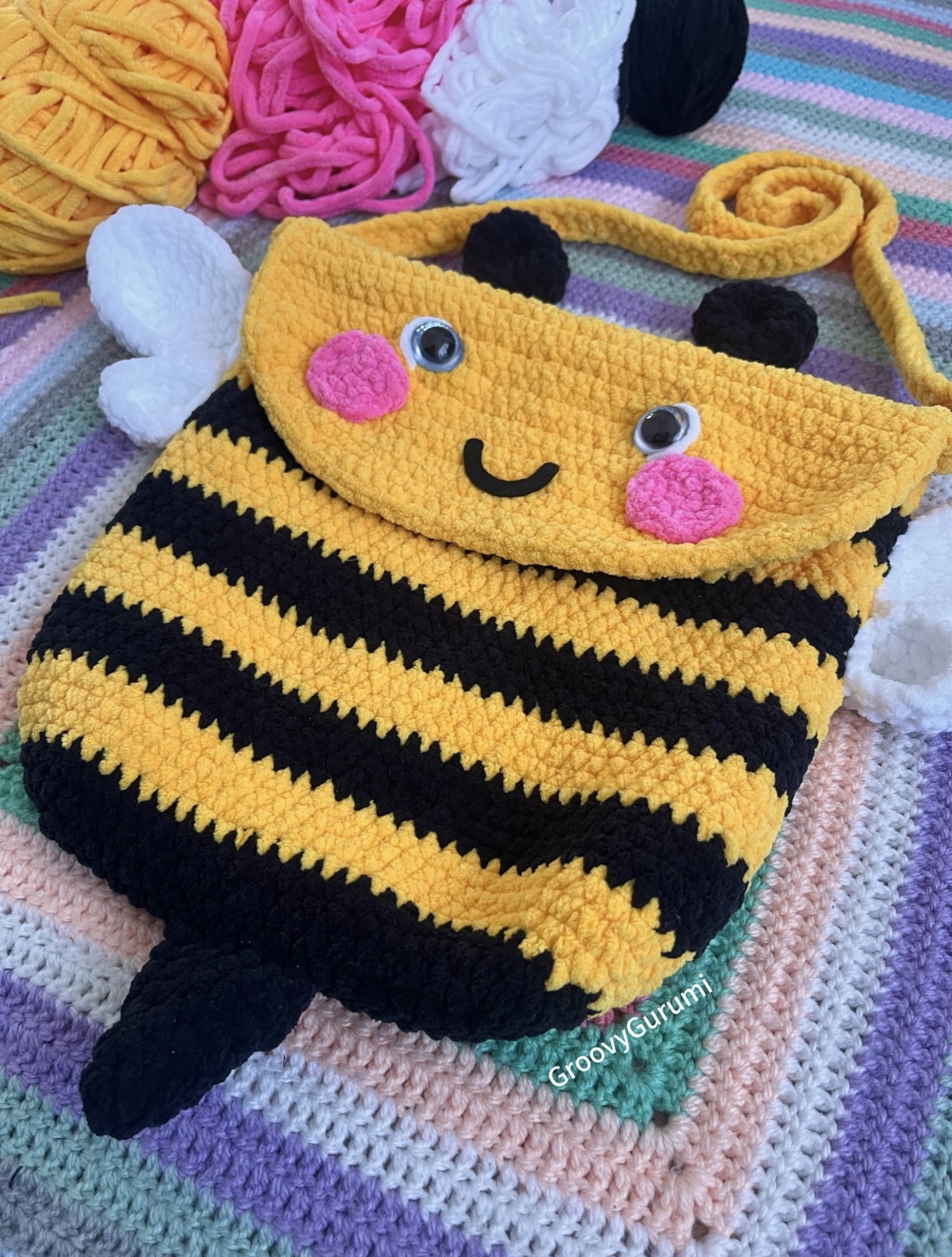 Crochet Bee-Bag - Moksi