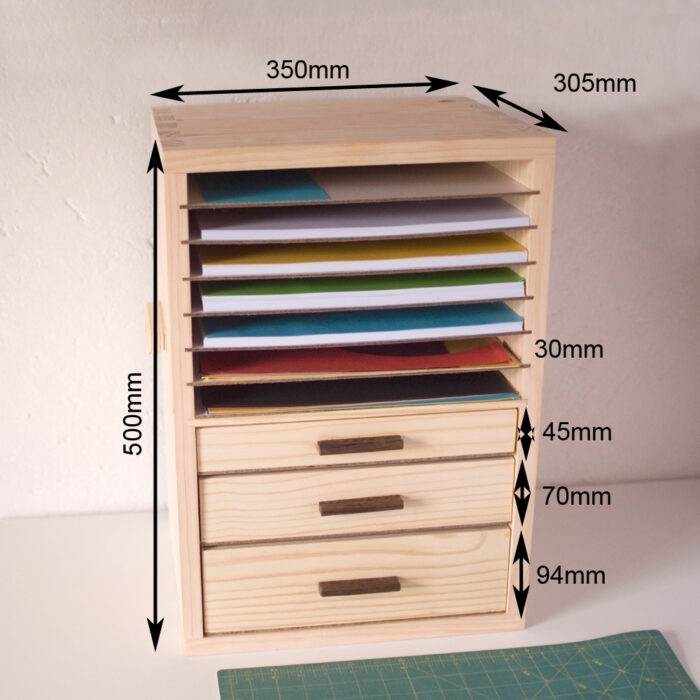 Scrapbooking Organiser and Storage System - Moksi
