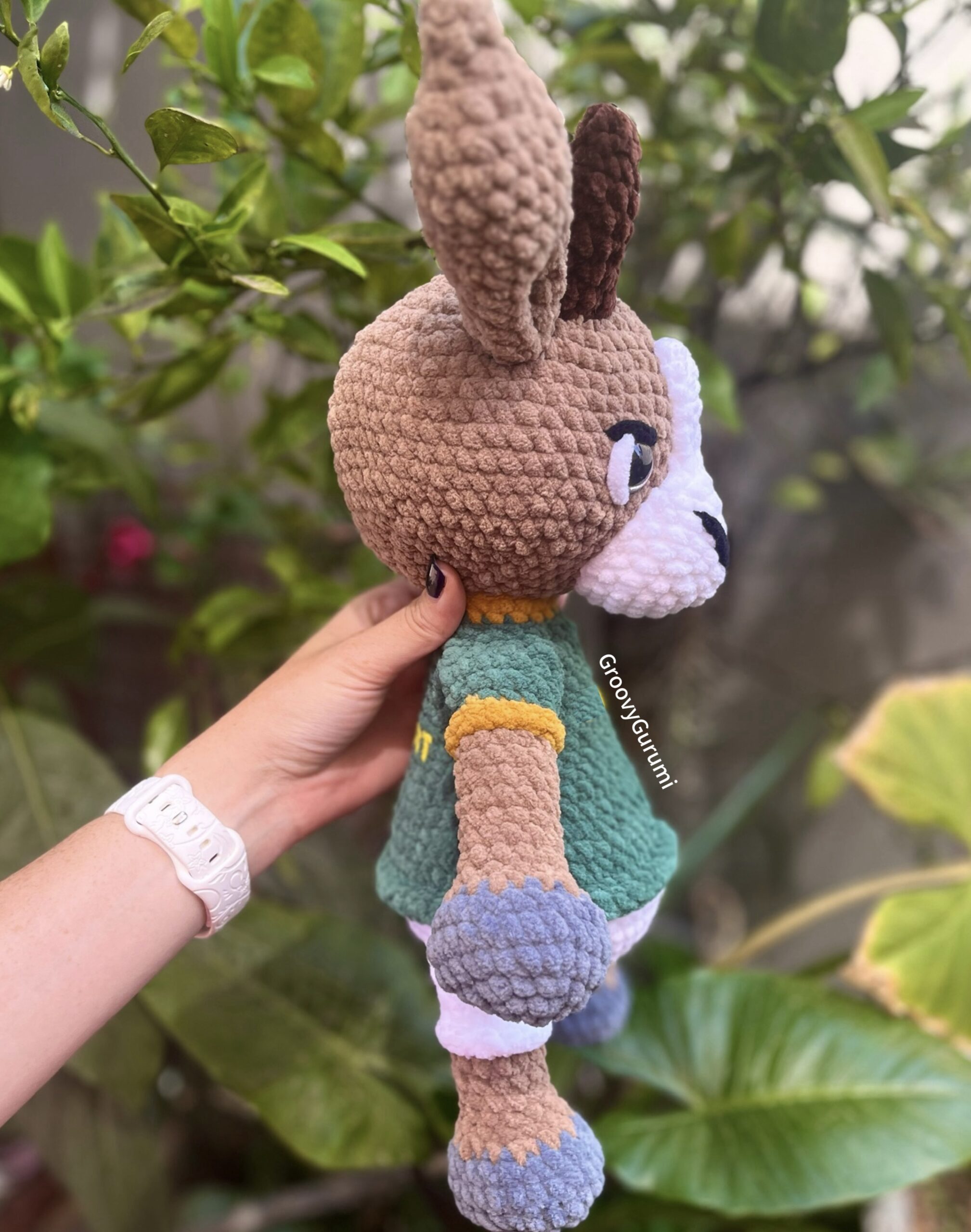 Crochet Springbok Plushie - Moksi