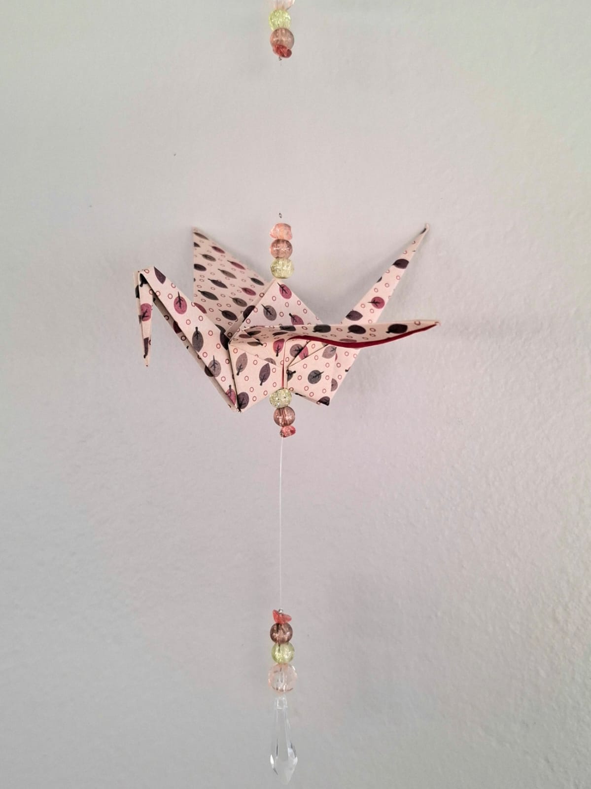 Origami Crane Mobile - Autumn Leaf - Moksi