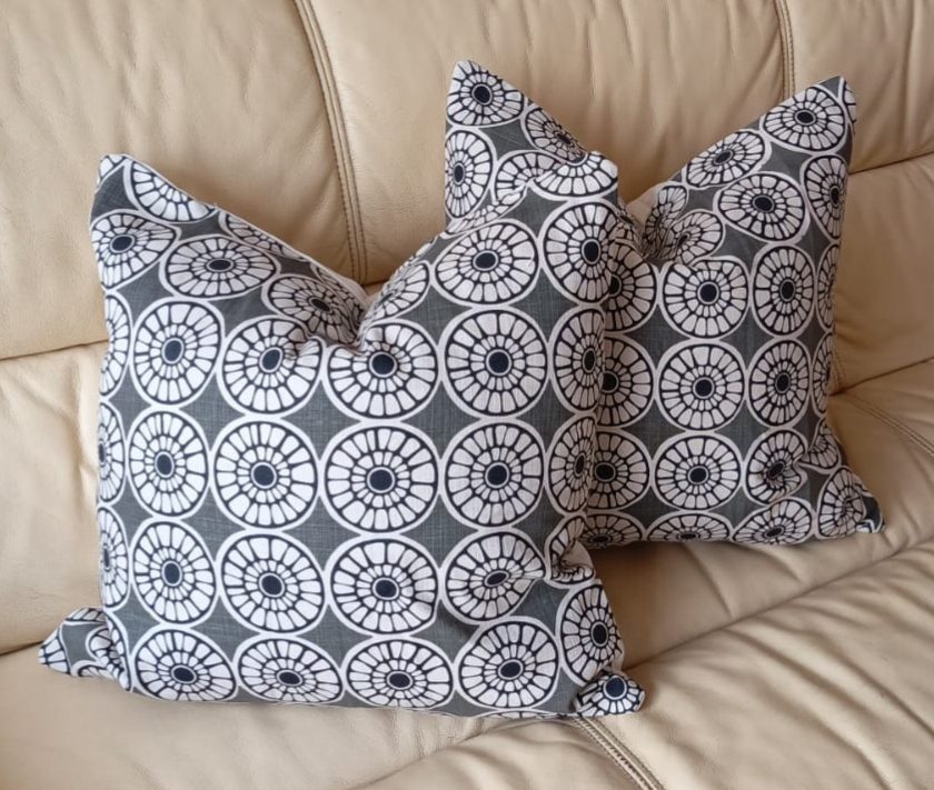 Senegal Grey Cushion Cover - Moksi