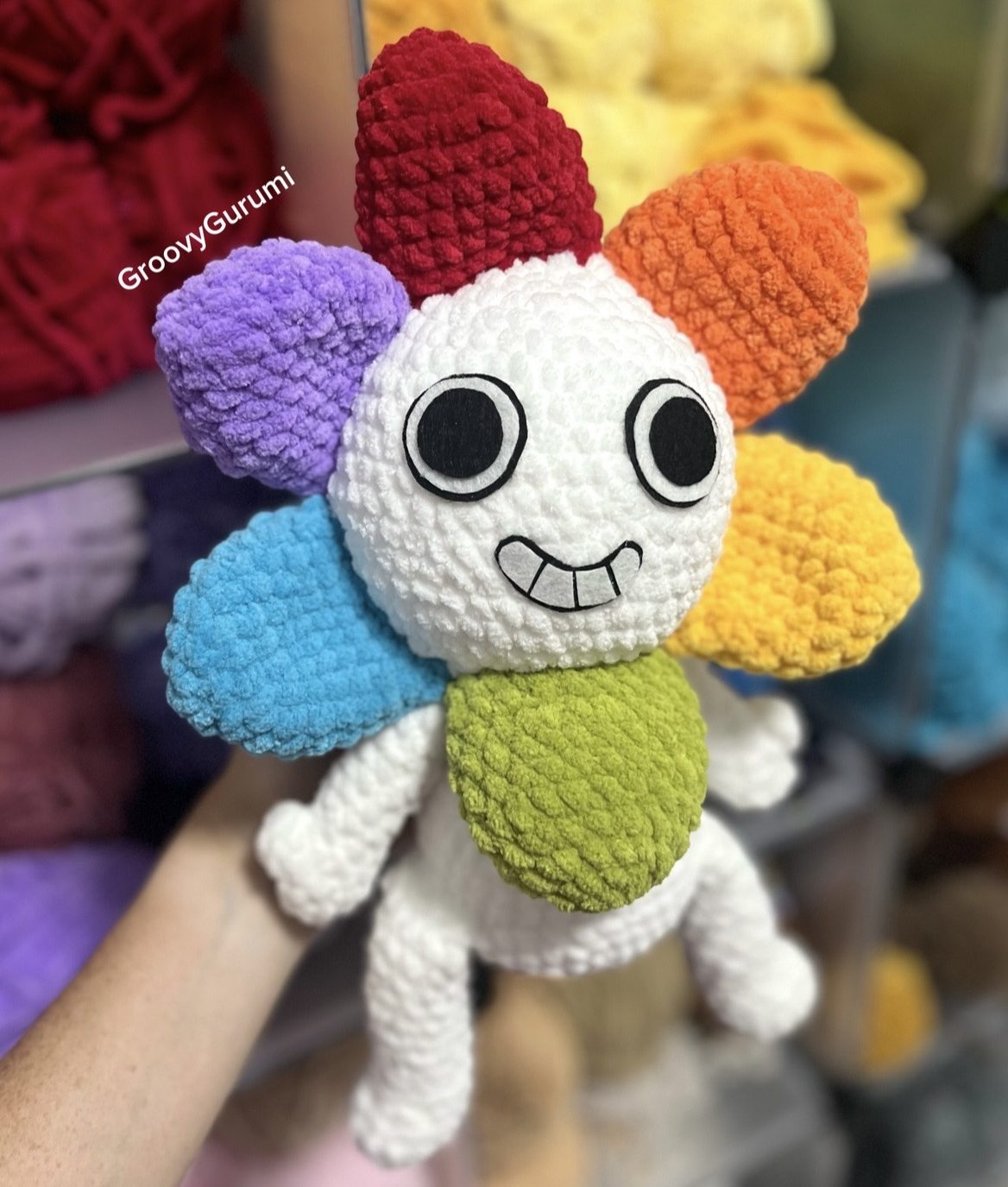 Crochet Dandy Flower - Moksi