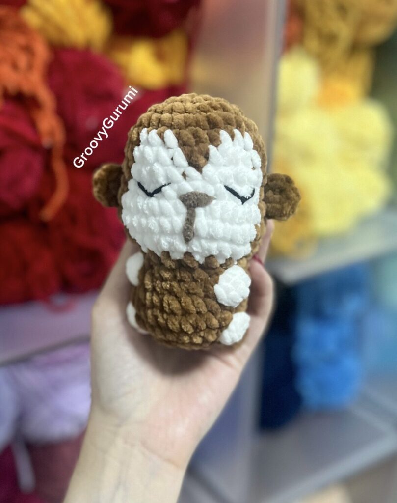 Crochet Mini Monkey - Moksi