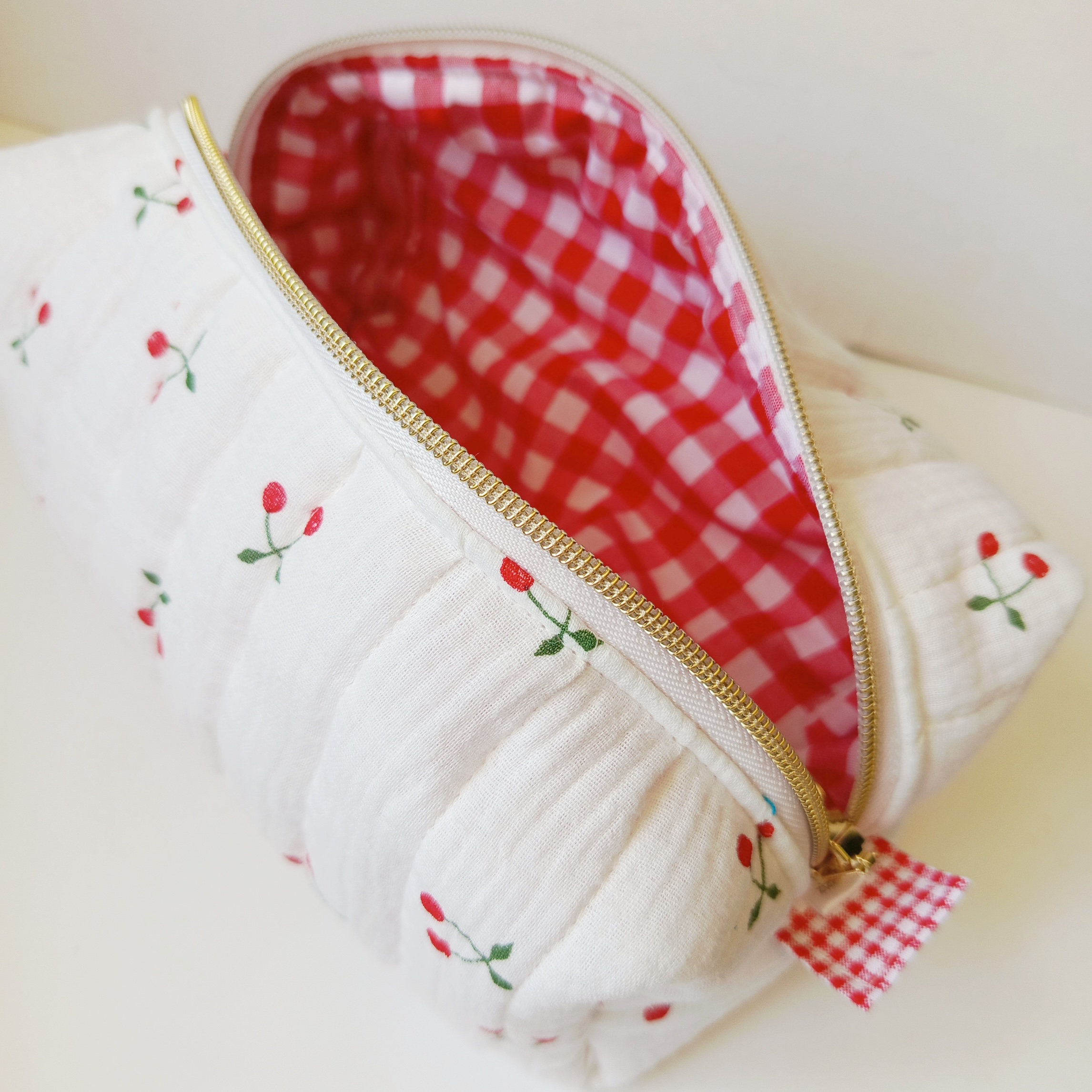 Cute Quilted Make-Up Bags - Moksi