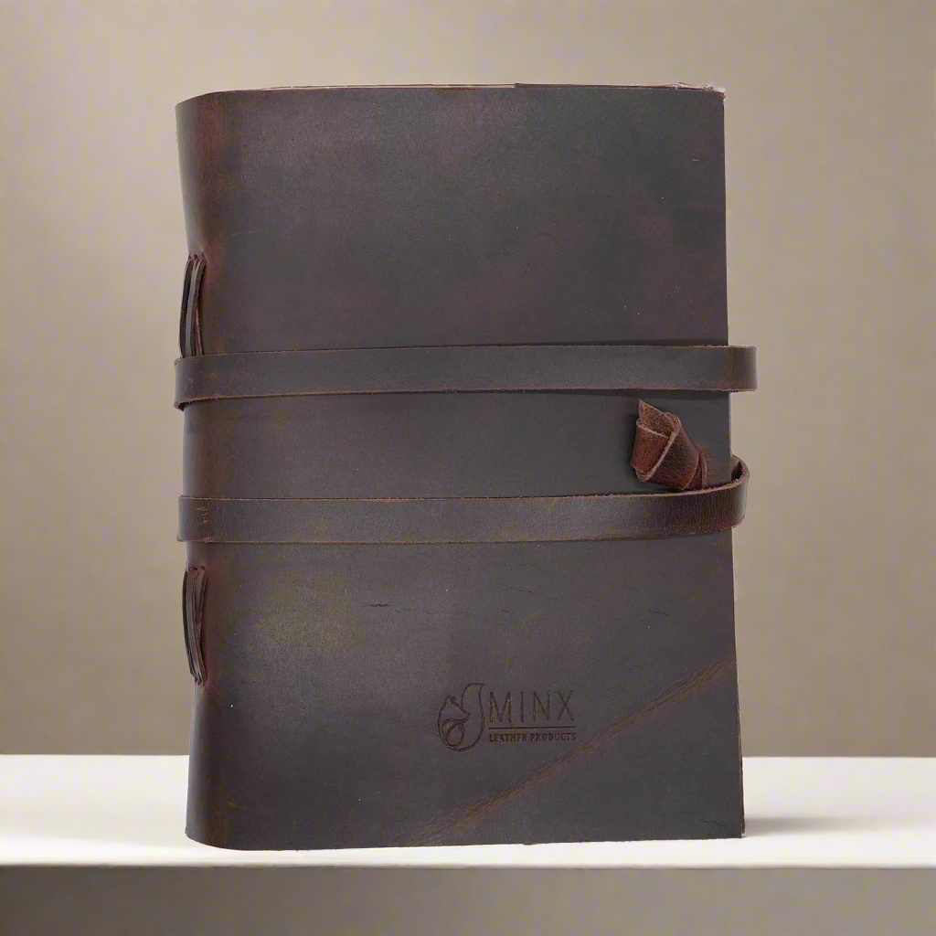 Vintage Leather Journal - Moksi