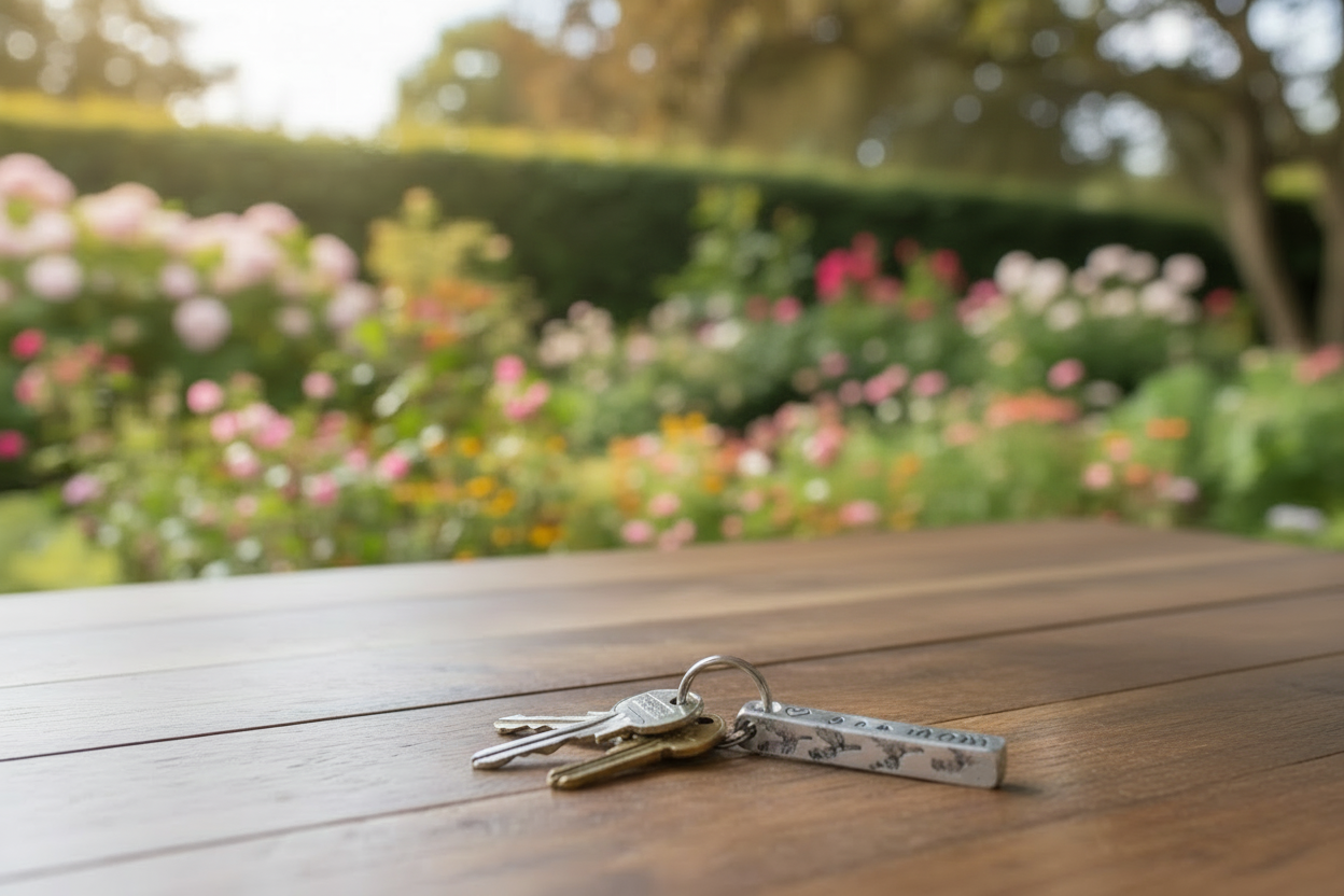 Love You Mom Aluminium Keychain - Moksi