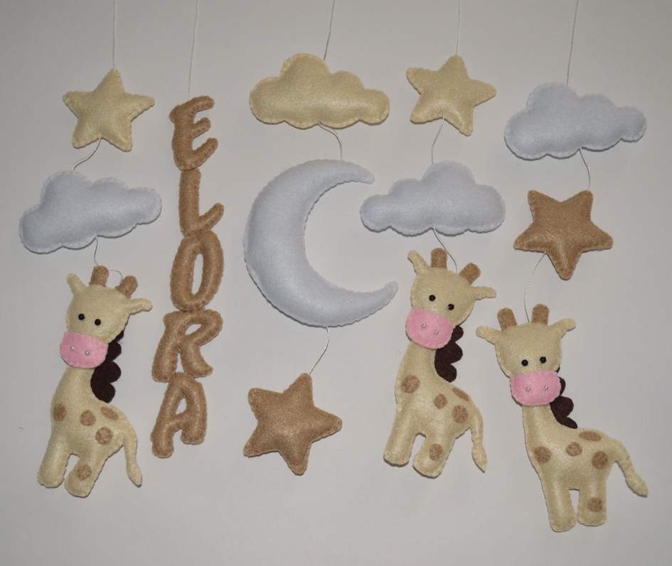 Baby Mobile – Giraffes - Moksi