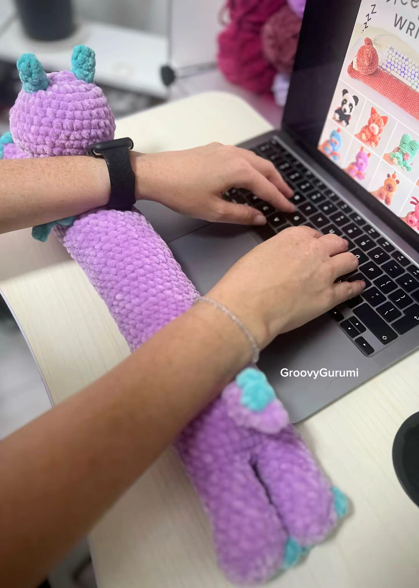 Crochet Animal Wrist Rests - Moksi