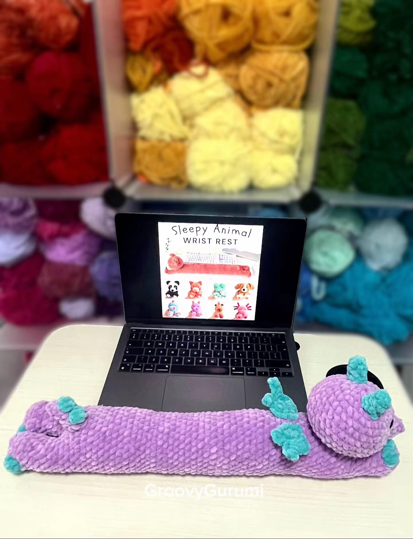 Crochet Animal Wrist Rests - Moksi
